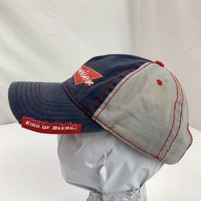 Budweiser Budweiser King of Beers Ball Cap Hat Adjustable Baseball ...