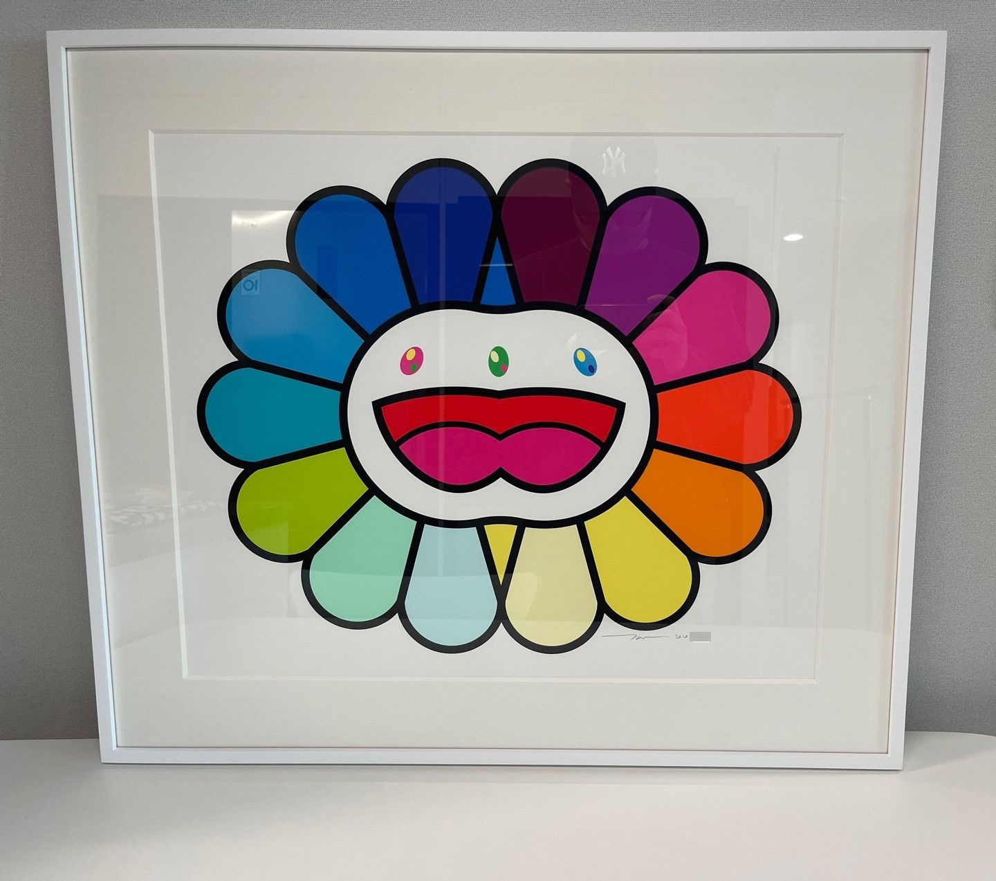 Takashi Murakami Takashi Murakami Multicolor Double Face White | Grailed