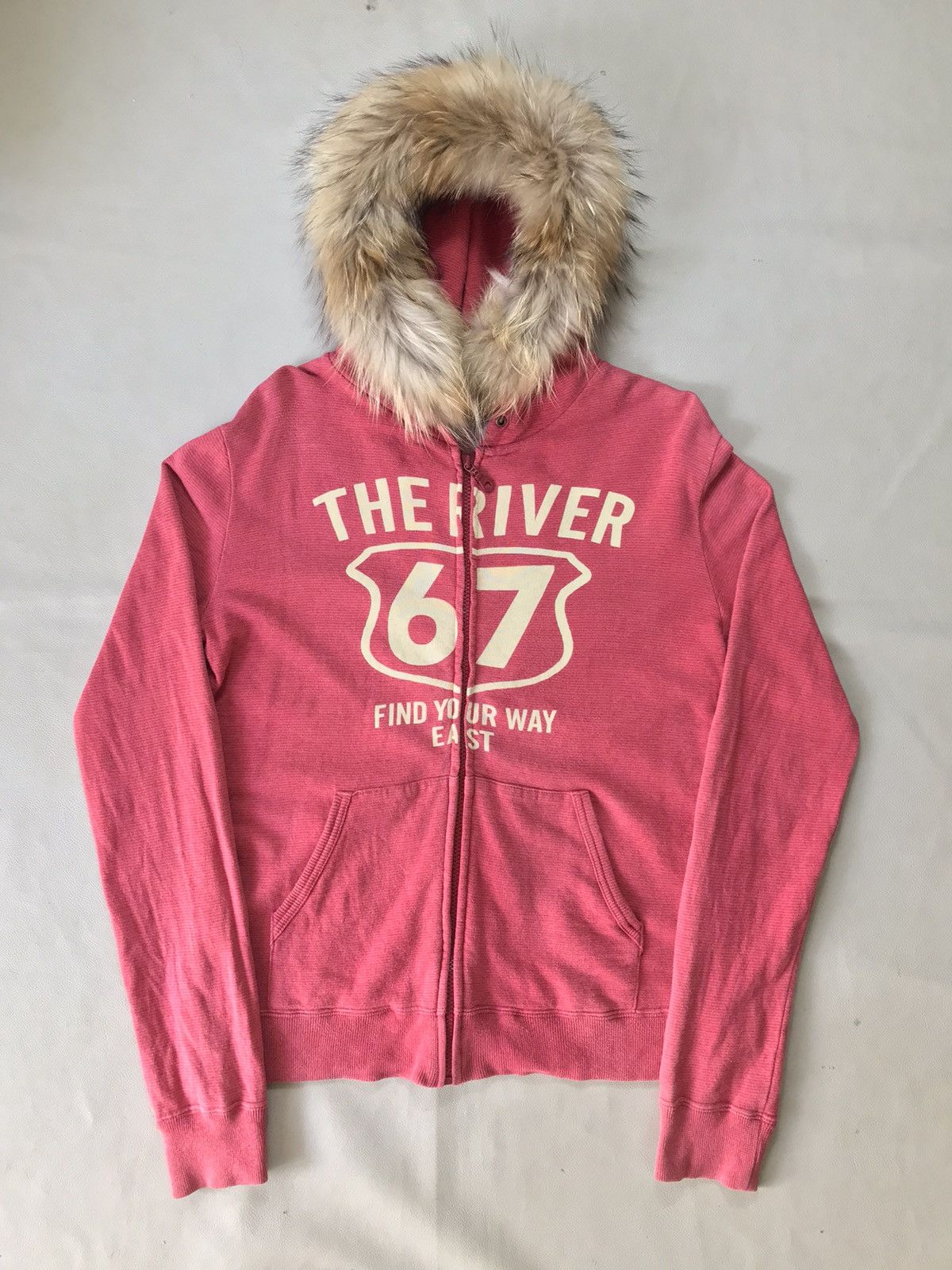 If Six Was Nine Japanese Lucky Store Fur Hoodie 67 east way River | Grailed