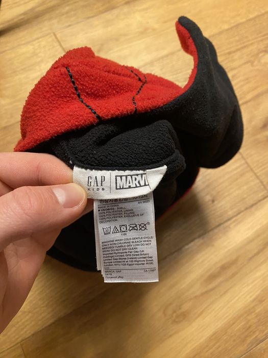 Gap Vintage Marvel x Gap Spider-man Ushanka hat y2k balaclava | Grailed