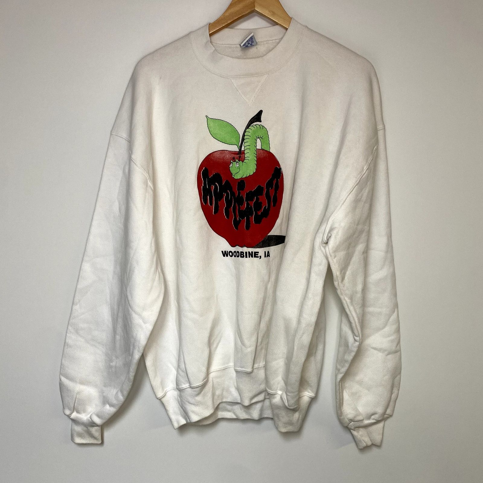 Russell Athletic Vintage Apple Fest Shirt 90s Russell Blank USA ...