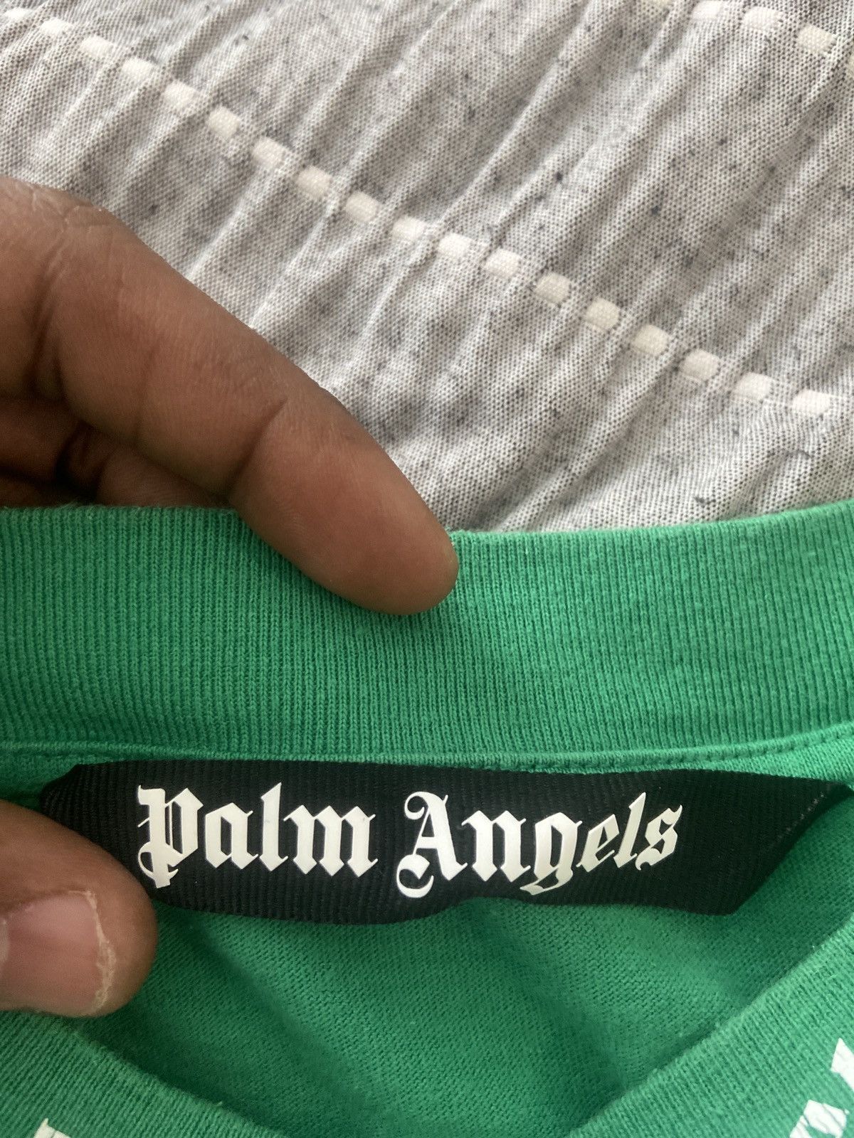 Palm Angels Palm Angels Logo OverSize Tee | Grailed