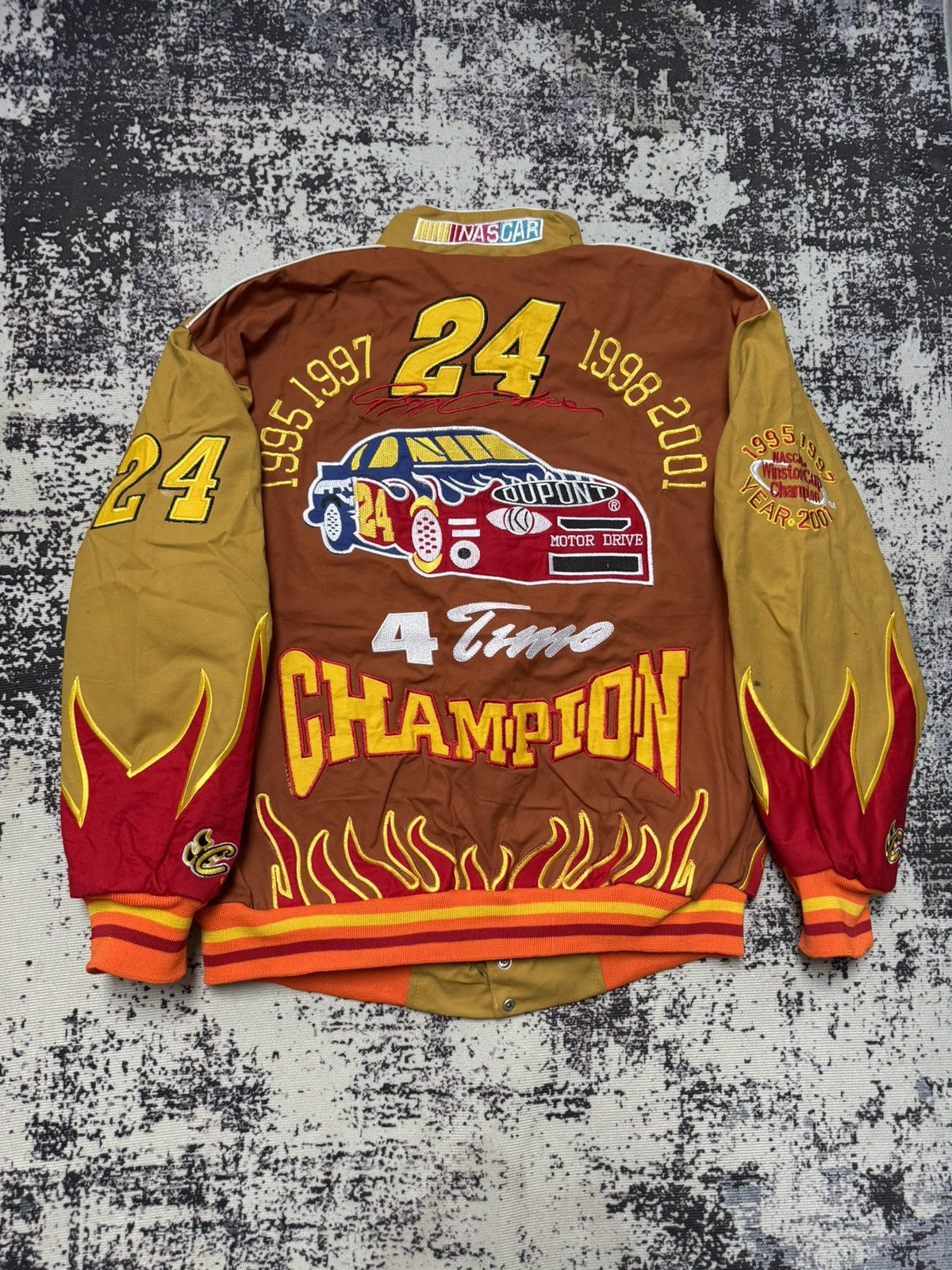 Jeff Hamilton × NASCAR × Vintage Vintage Jeff Hamilton Racing Jacket ...