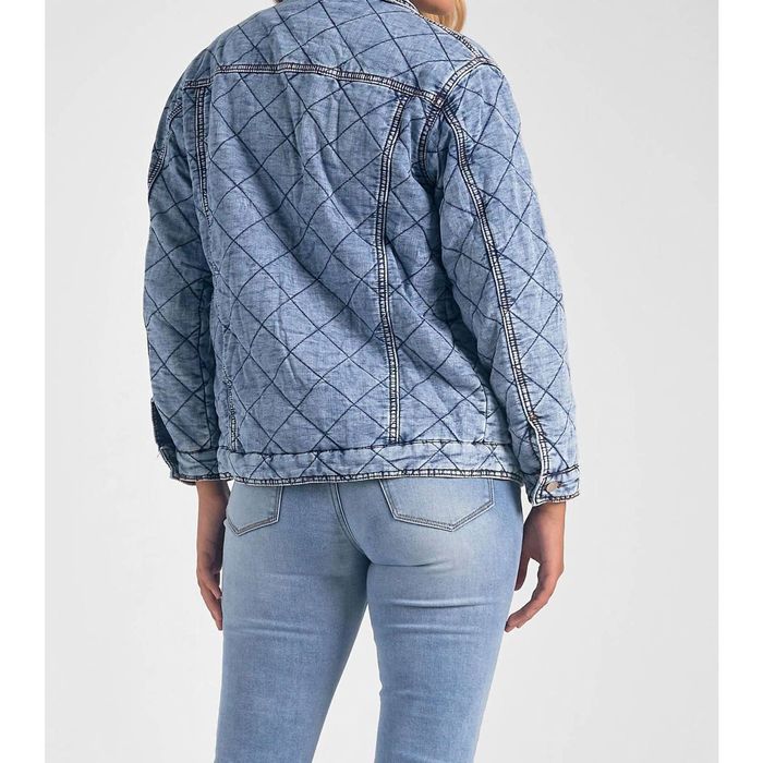 Elan Jean Quilted Jacket In Blue Wash | Grailed Elan Jean Quilted Jacket In Blue Wash | Grailed