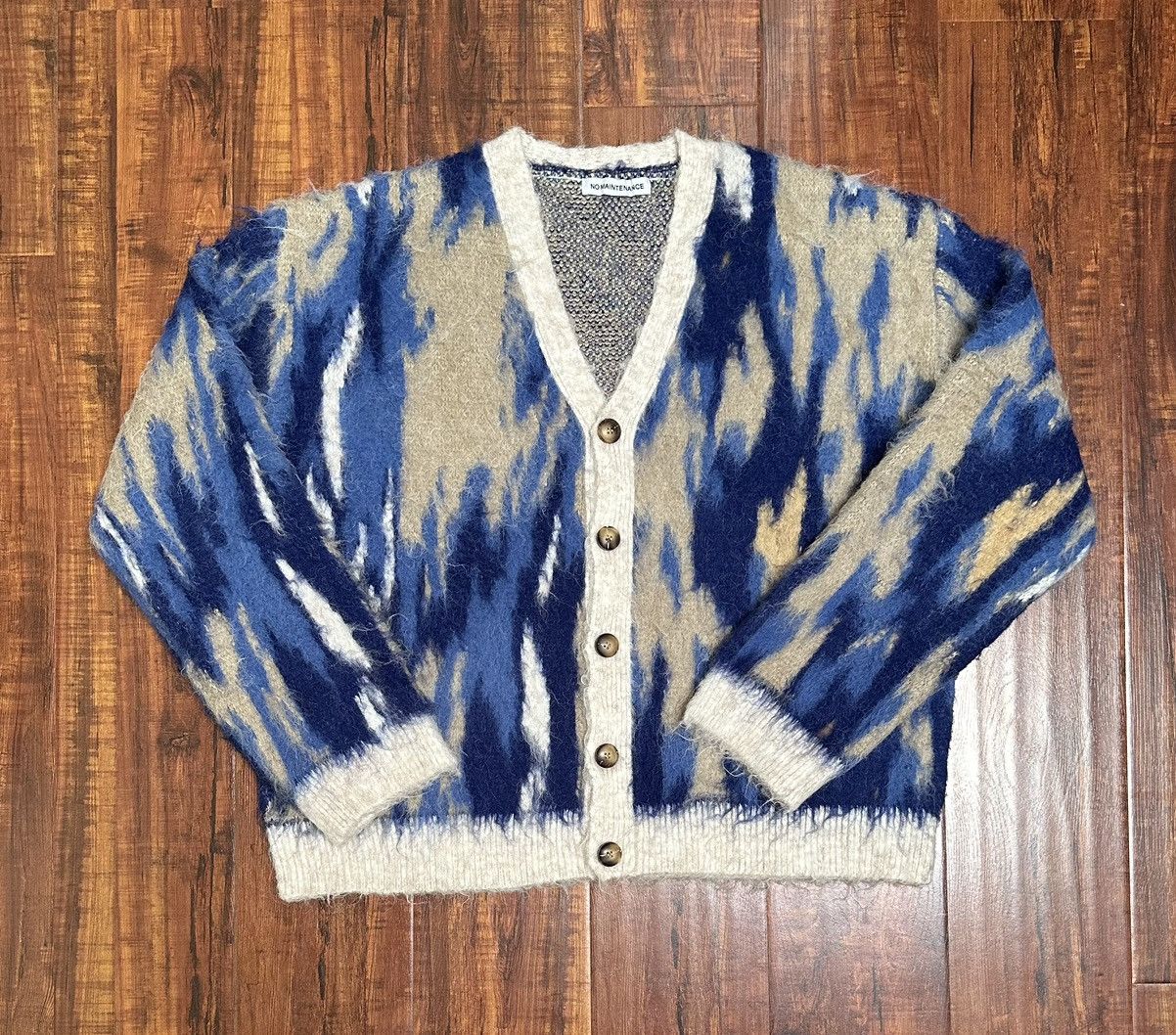 No Maintenance No Maintenance Blue Still Shag Cardigan | Grailed No Maintenance No Maintenance Blue Still Shag Cardigan | Grailed