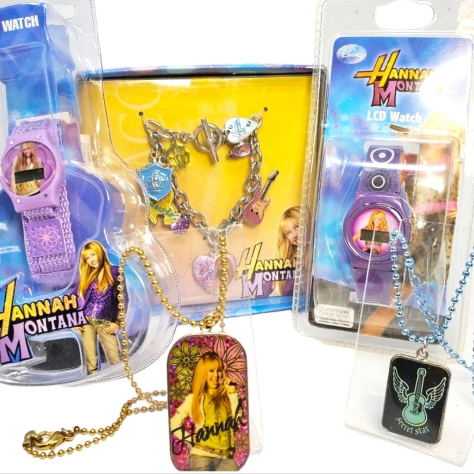 Disney Disney Hannah Montana Y2K Watch & Jewelry Bundle | Grailed