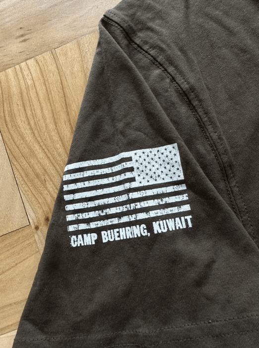 Military New Camp Buehring Kuwait US Army Gym T-shirt | Grailed