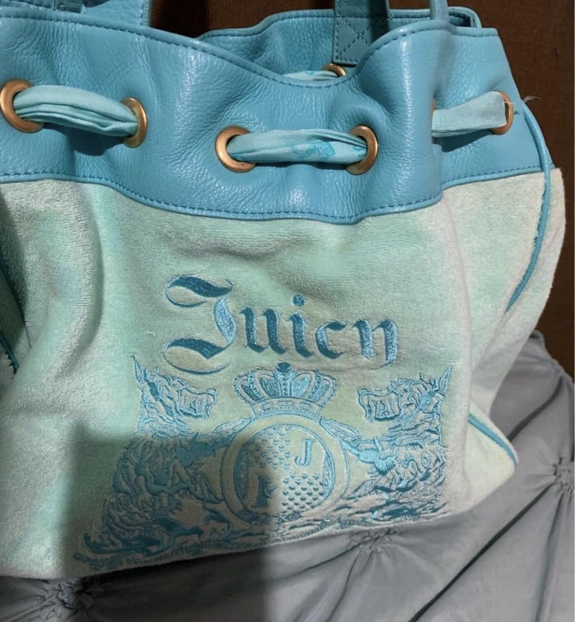 Juicy Couture SOLD Ultra Rare Baby Blue Juicy Couture Daydreamer | Grailed