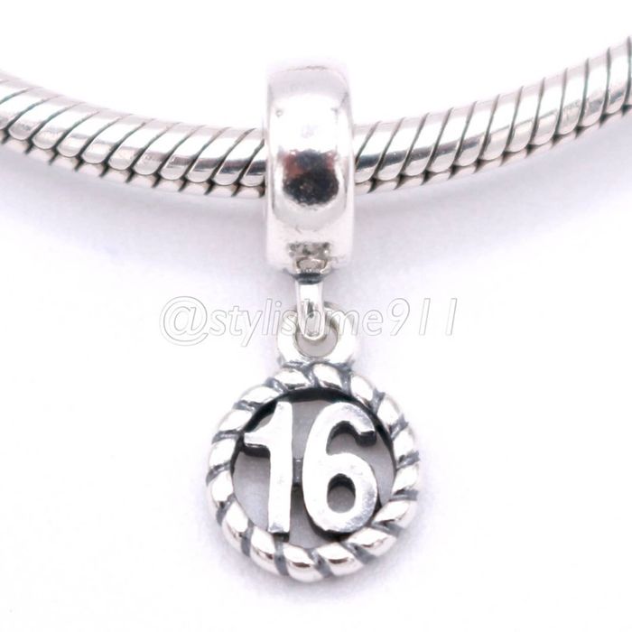 pandora Authentic PANDORA Sweet 16 Dangle | Grailed