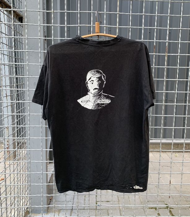 Vintage Vintage 2002 Choking Victim Punk Band Jesus Thrashed Faded ...