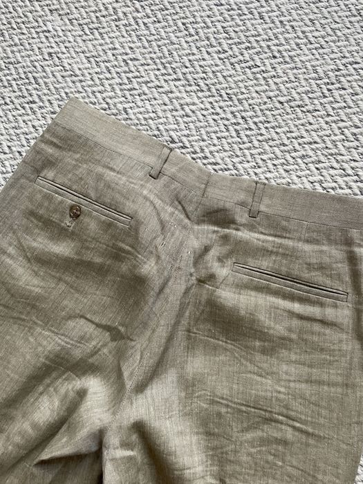 Corbin Corbin Pleated Linen Pants Vintage | Grailed
