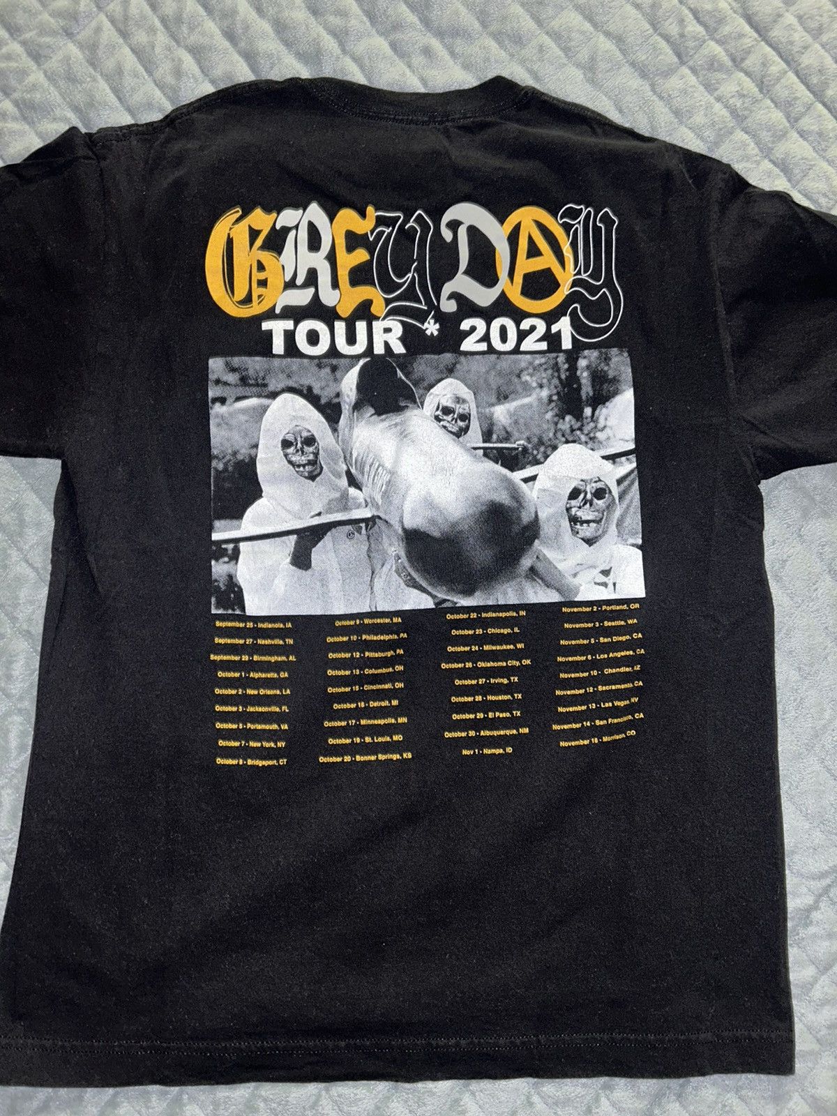 G59 Records 2021 Grey Day tour tee | Grailed