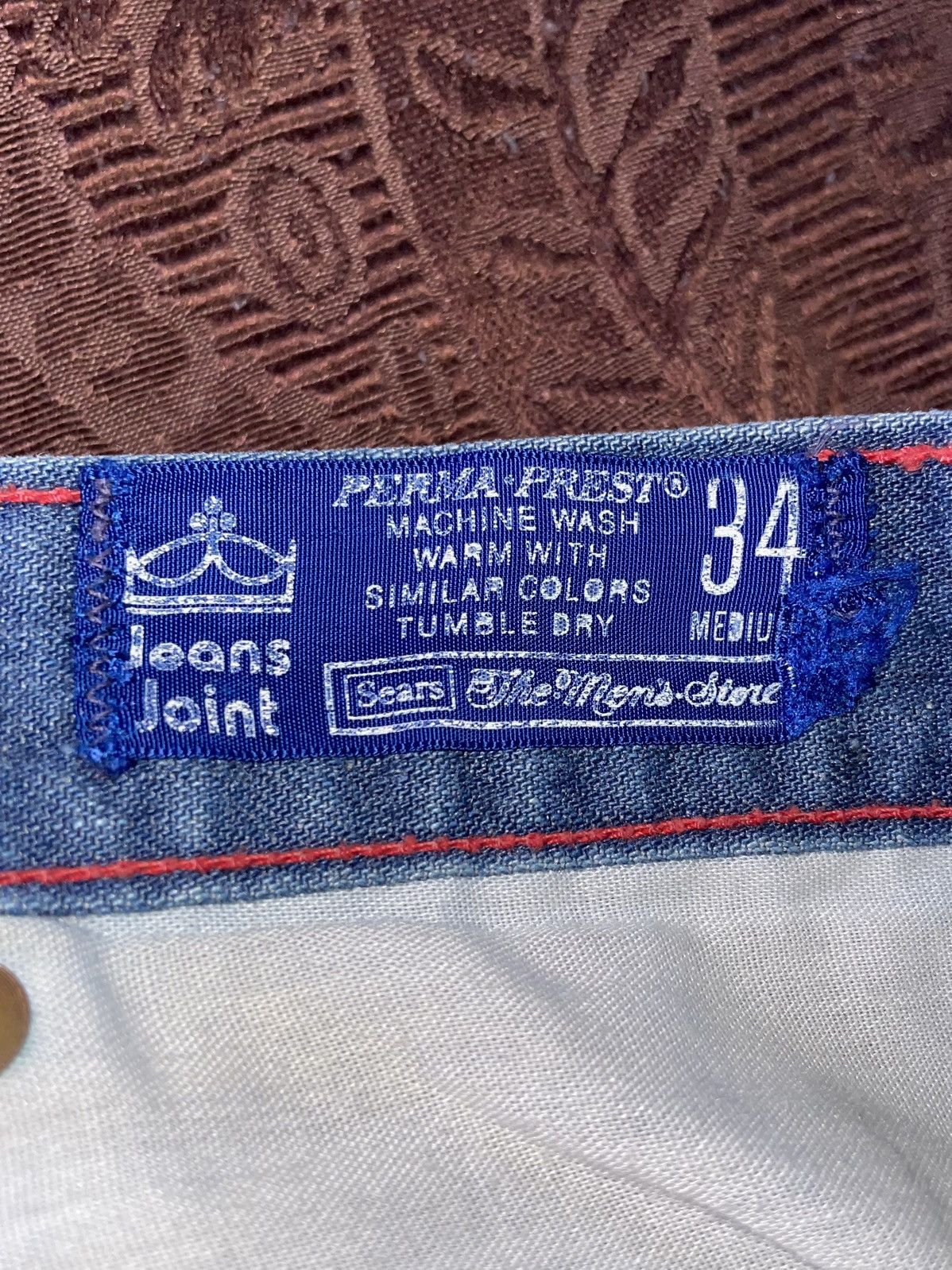 Sears Vintage 60s/70s Sears Perma Prest Jeans Joint size 32 | Grailed