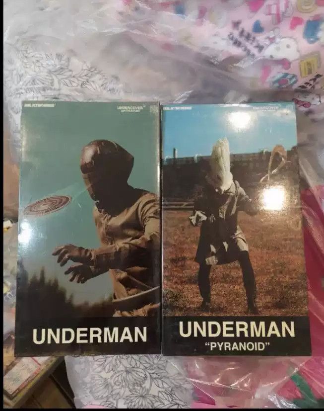 Undercover UNDERCOVER MEDICOM TOY "UNDERMAN" & "PYRANOID" 12-inch ...