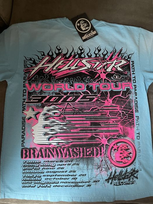 HELLSTAR Hellstar Neuron tour t shirt | Grailed