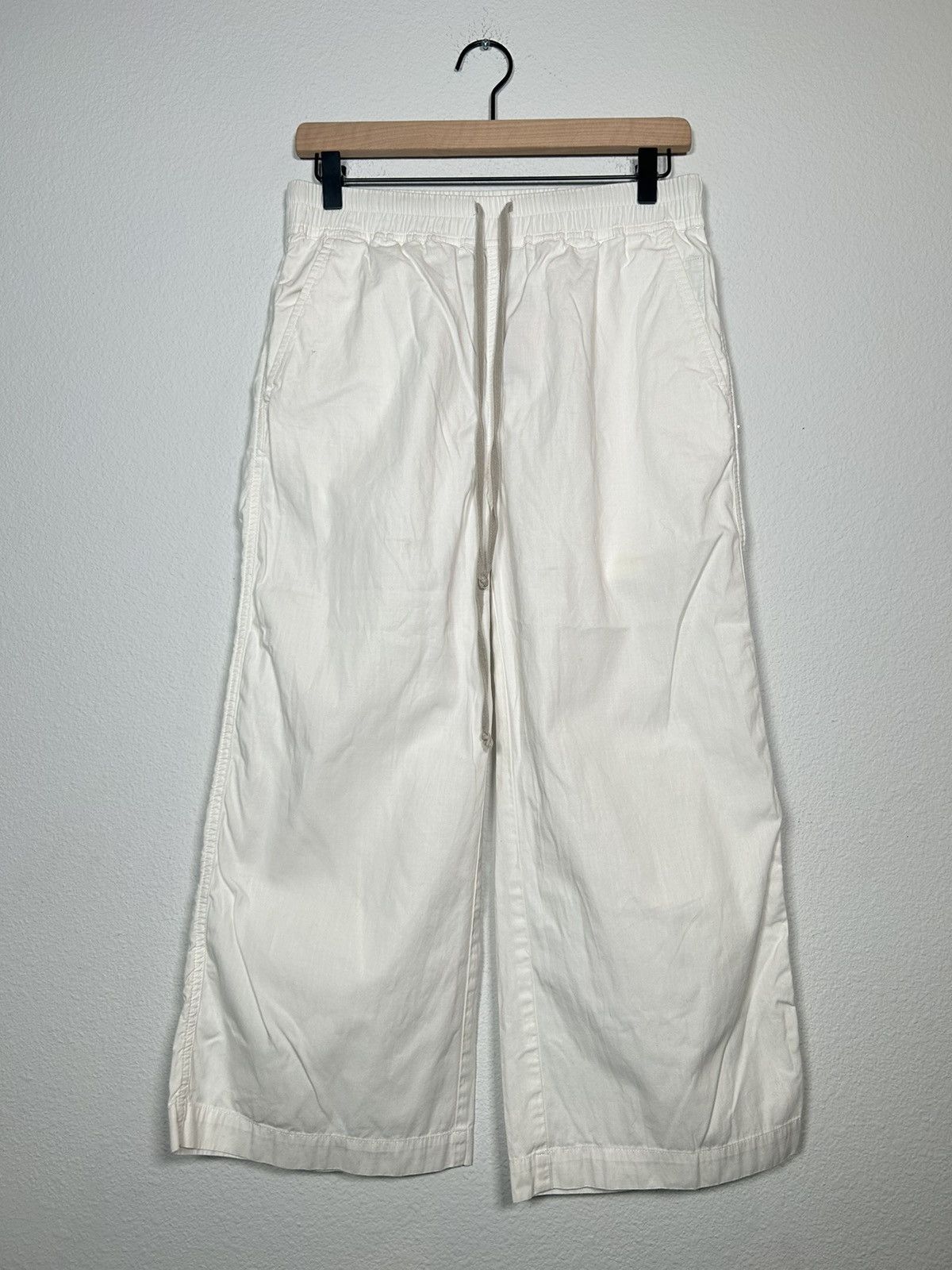 Rick Owens Drkshdw Cropped Wide Leg Pants | Grailed