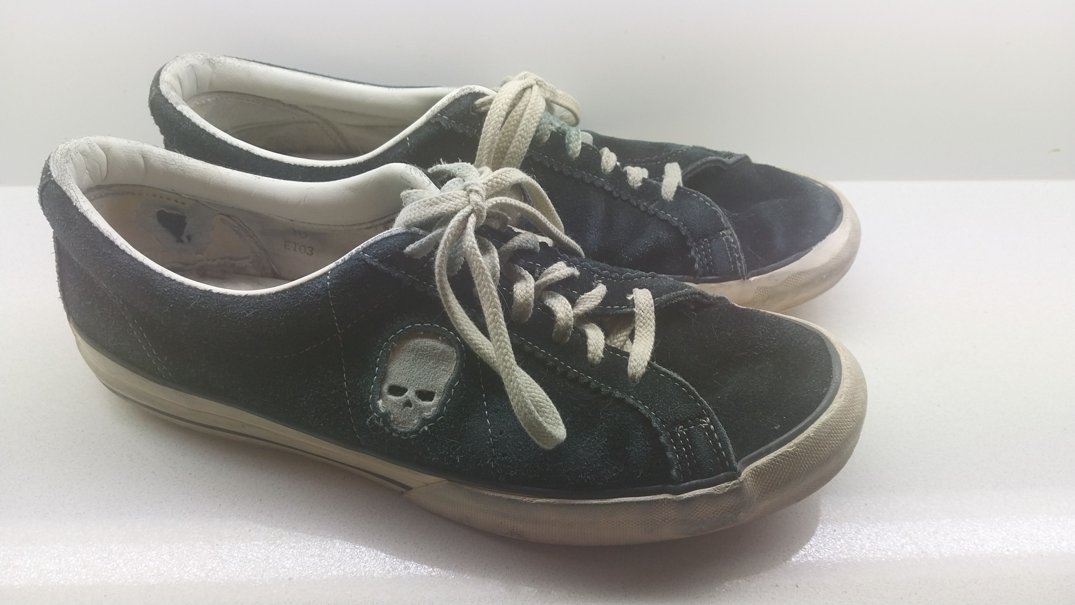 Converse × Number (N)ine Number (N)ine x Converse One Skulls | Grailed