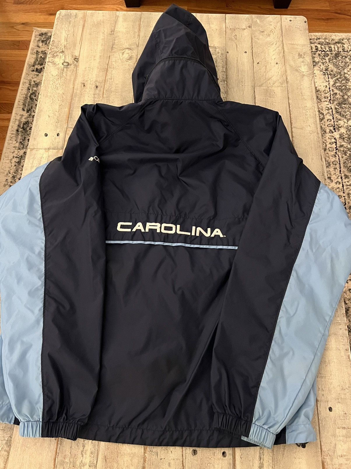 Columbia × Vintage UNC Tarheels Windbreaker | Grailed