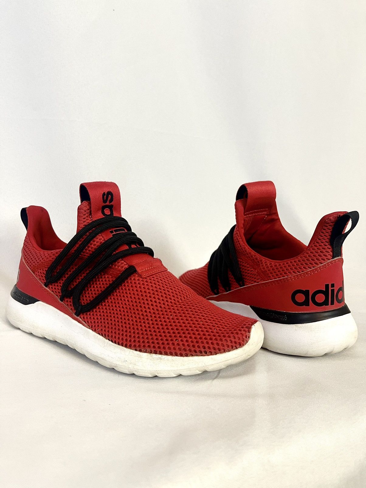 Adidas red & black Adidas lite racer adapt 5.0 running shoes | Grailed