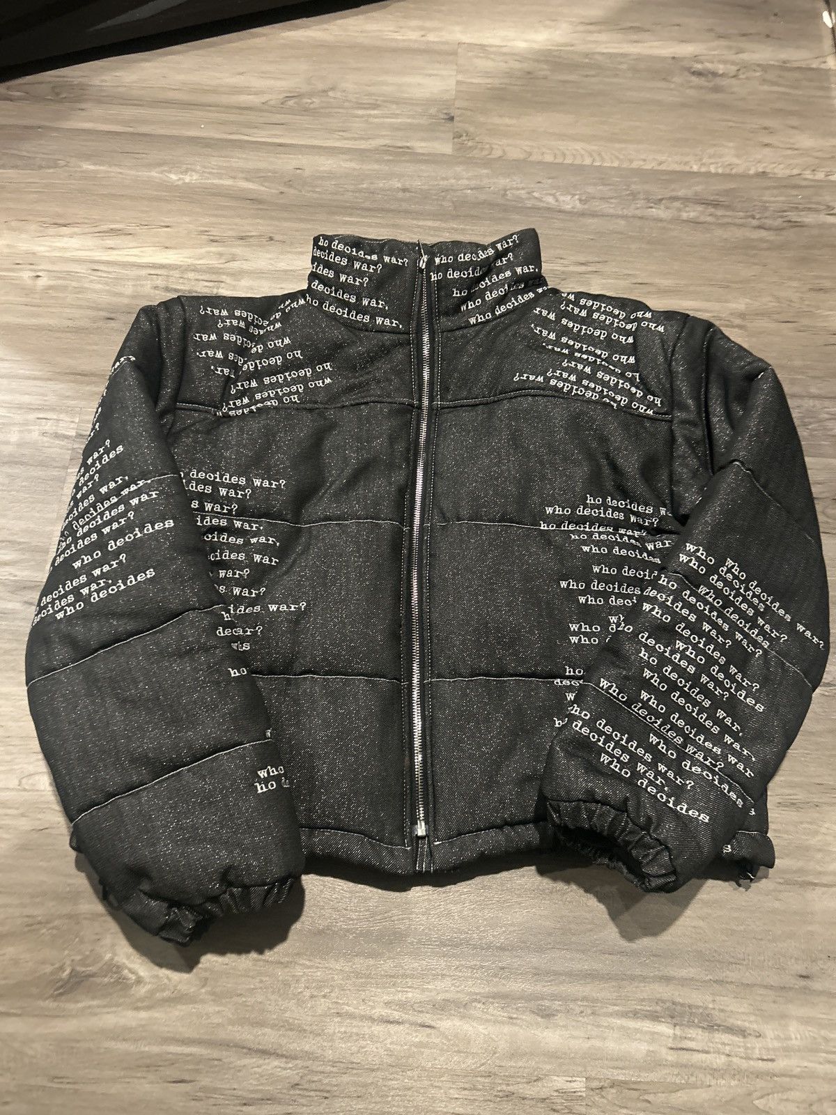Who Decides War Who Decided War Signature Puffer | Grailed