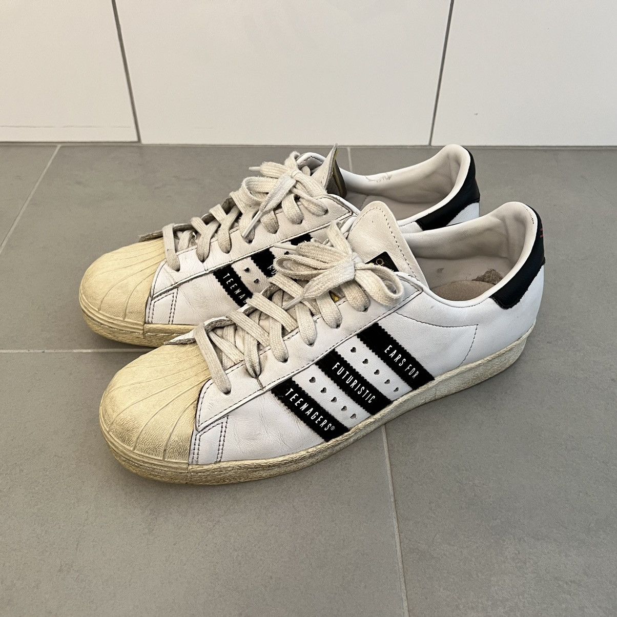 Adidas × Human Made Adidas Human Made Superstar White | Grailed