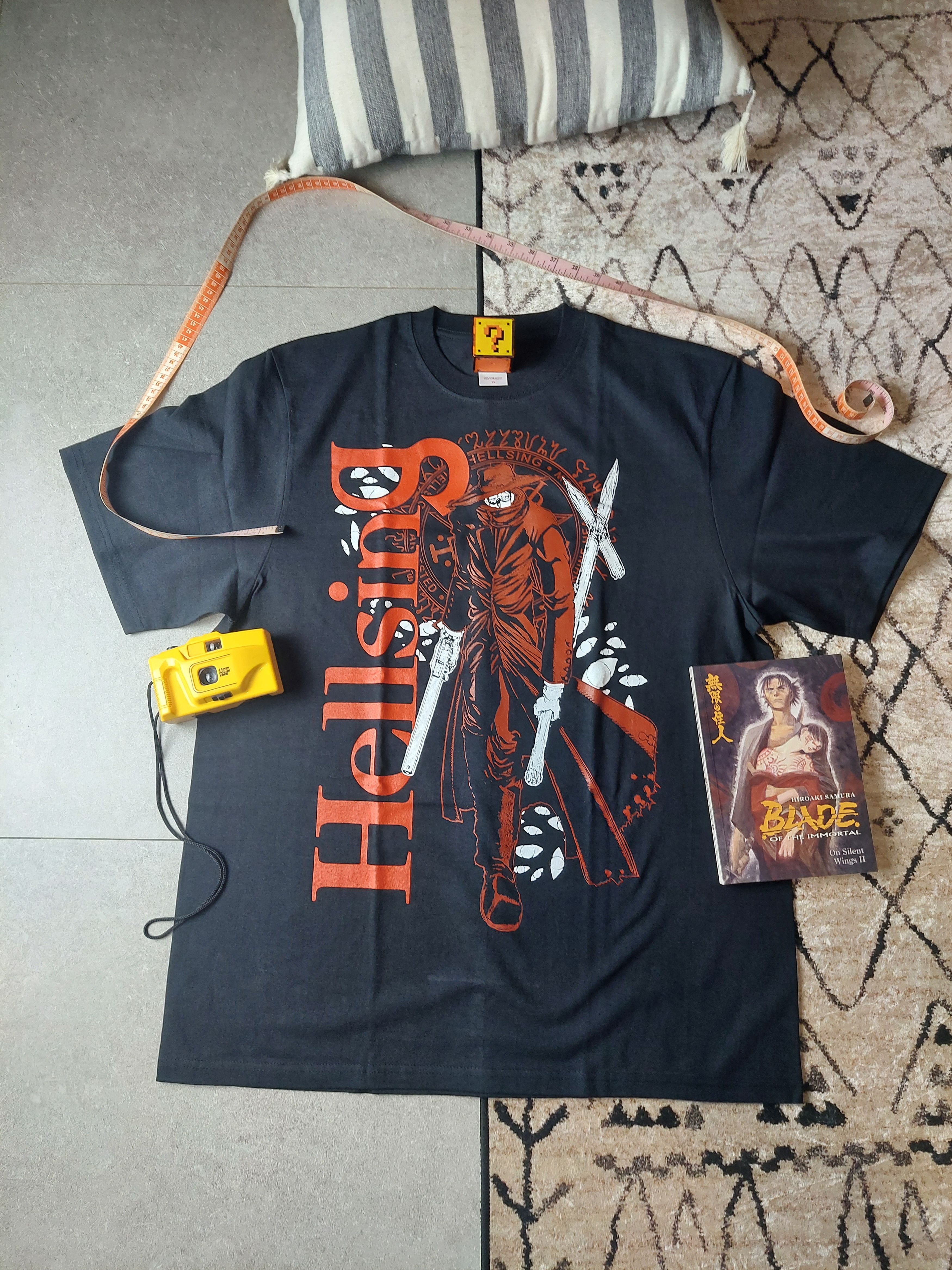 Comics DIGITAL SORCERY - HELLSING WOODEN CROSS KILLER black tshirt ...