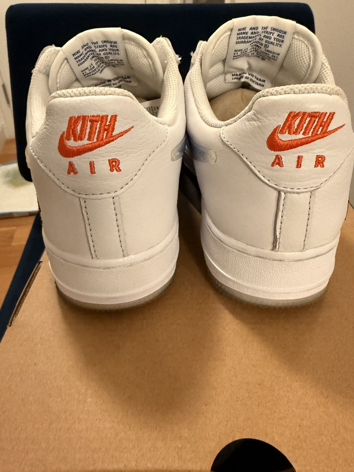Kith × Nike NIKE X KITH AIR FORCE 1 (7.5M) | Grailed