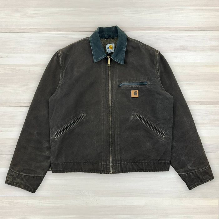 Carhartt Carhartt J97 DKB Blanket Lined Detroit Jacket - Medium | Grailed