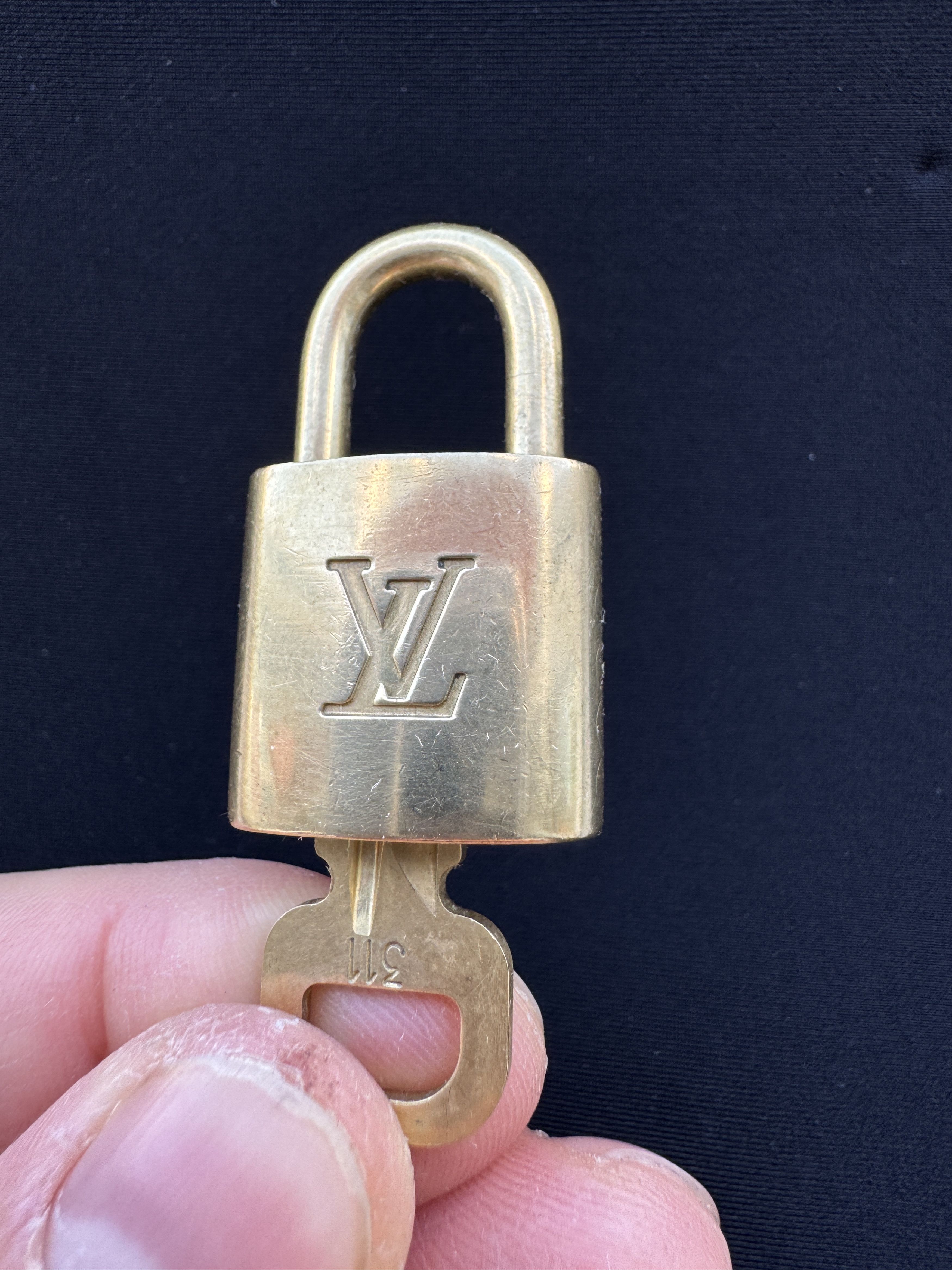 Louis Vuitton × Vintage Vintage Louis Vuitton 311 lock with key #228 ...