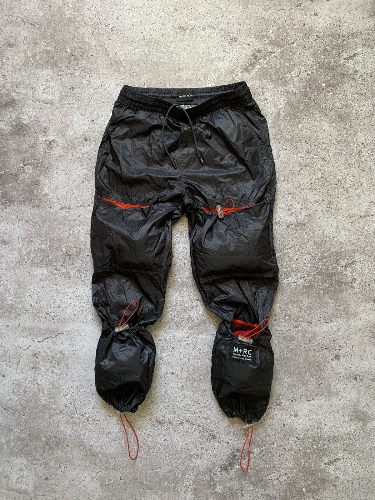M+Rc Noir M+RC Noir Toggle technical Rave cargo track pants | Grailed
