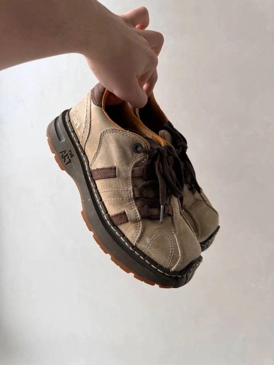 Archival Clothing × Avant Garde × New Rock RARE OPIUM LEATHER PLATFORM ...