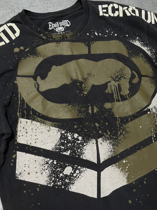 Ecko Unltd. Black T shirt Ecko unltd affliction vibe swag drip 00s ...