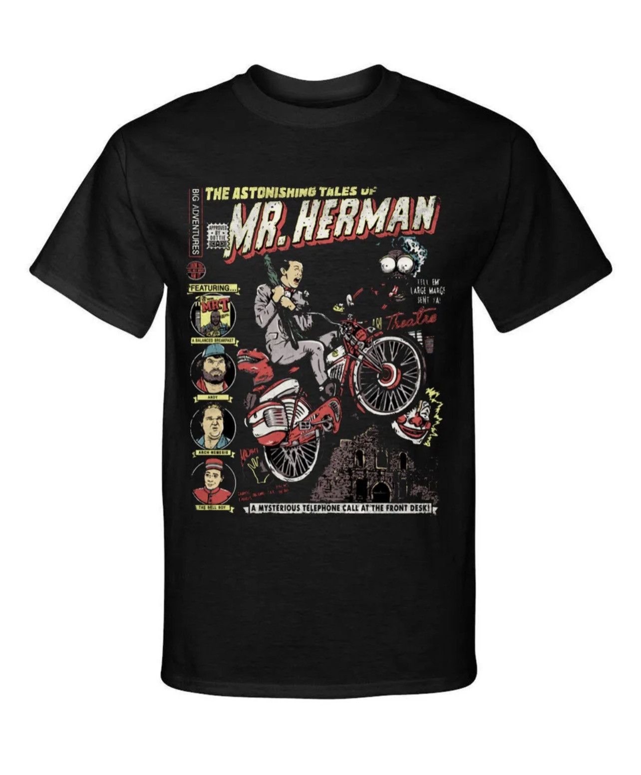 Other Pee Wee Herman The Astonishing Tales of Mr Herman T-Shirt | Grailed