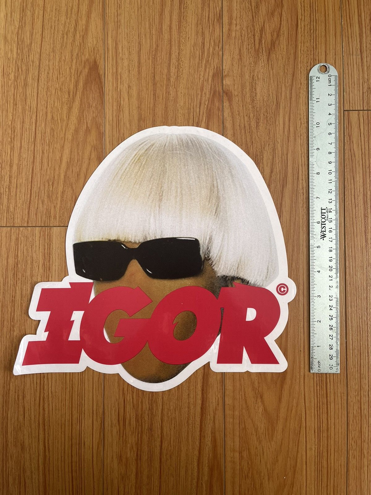 Golf Wang × Tyler The Creator Tyler the creator - Igor 10” sticker new ...