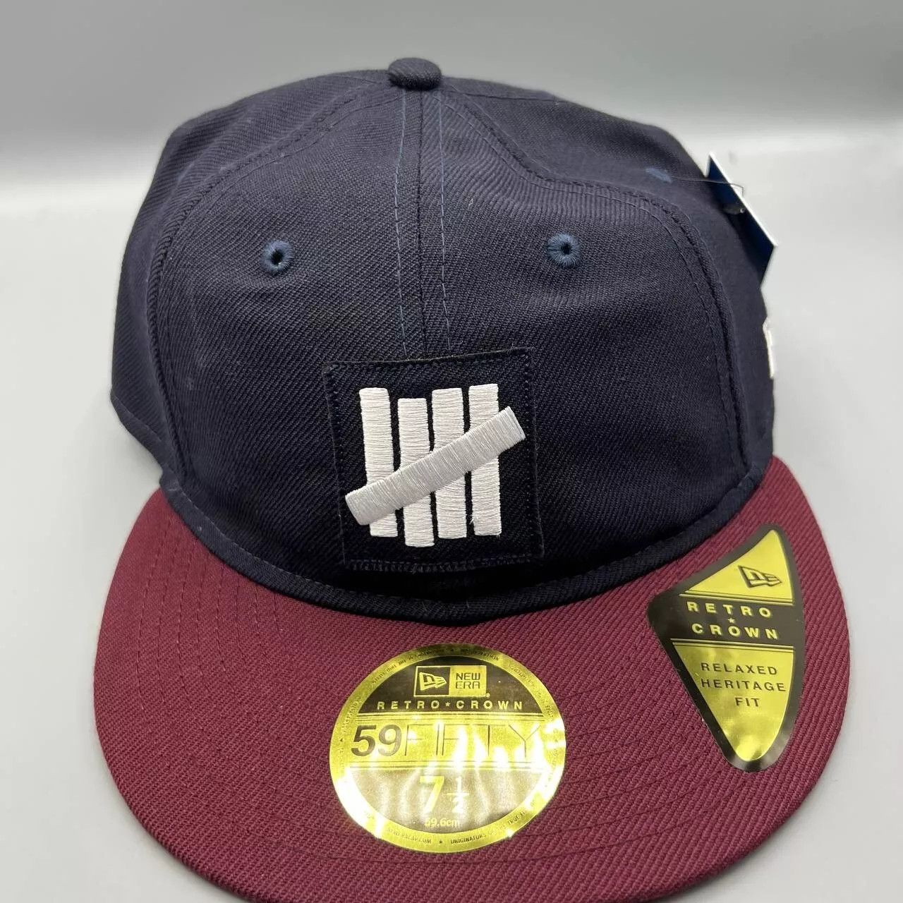 New Era Undefeated Hat Men 7 1/2 59Fifty New Era Fitted Cap New Wool ...