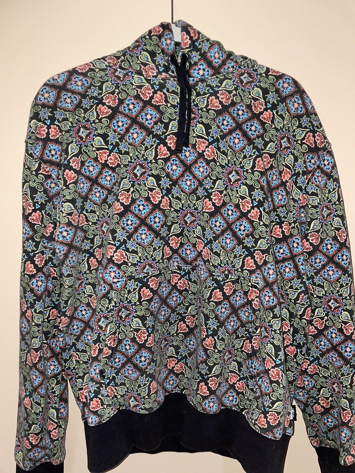 Stussy RARE Stussy Psychadelic Pattern Hoodie | Grailed
