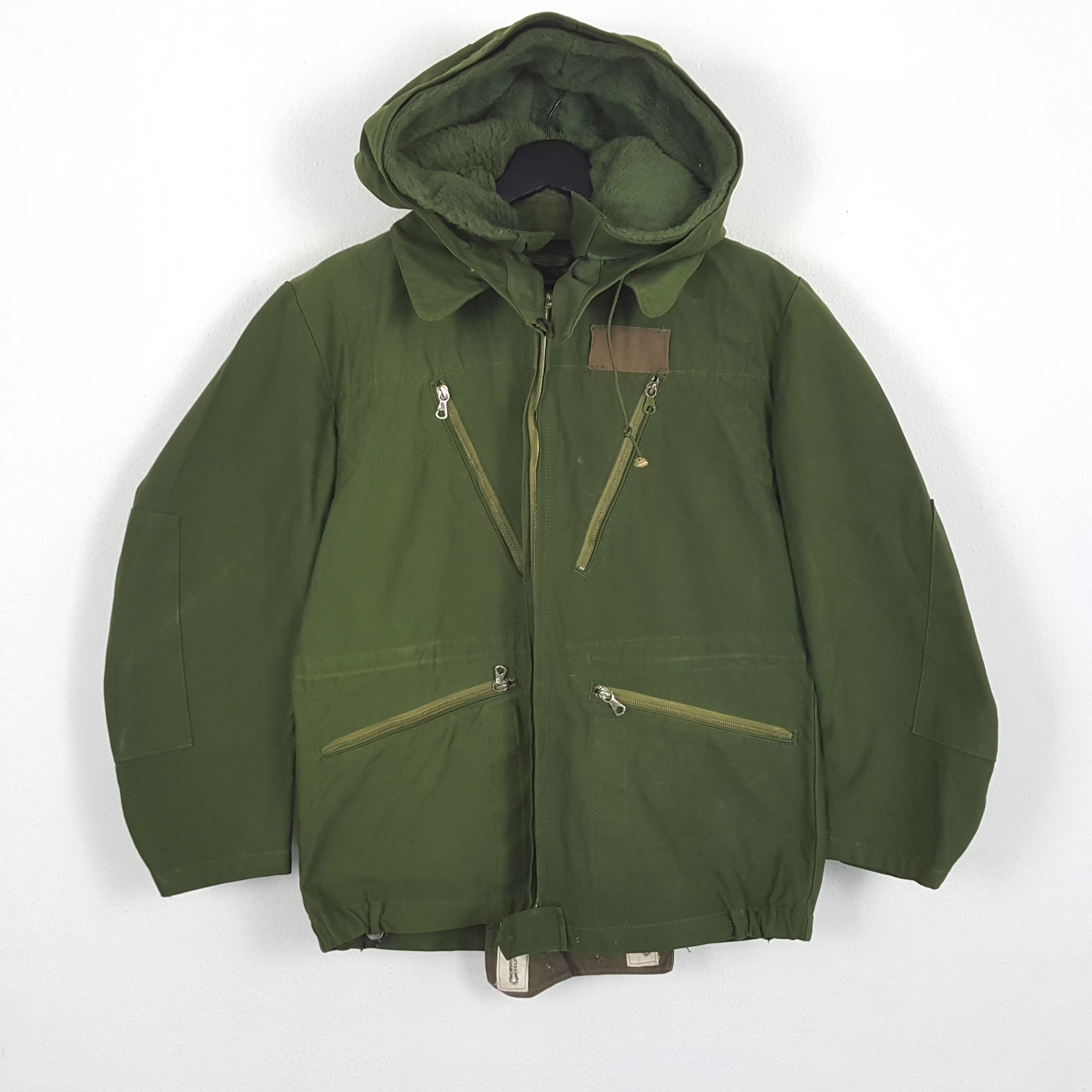 Military × Vintage ARMY Military Zippers Design Style Jacket | Grailed