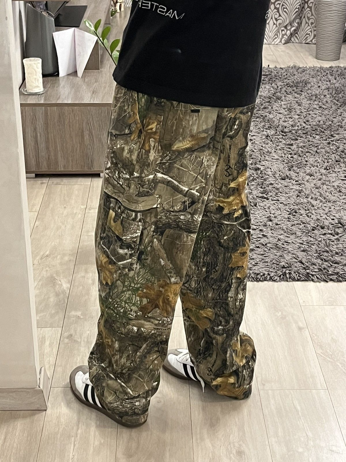 Vintage 🔥CRAZY BAGGY REALTREE VINTAGE Y2K TRACK CARGO PANTS USA | Grailed