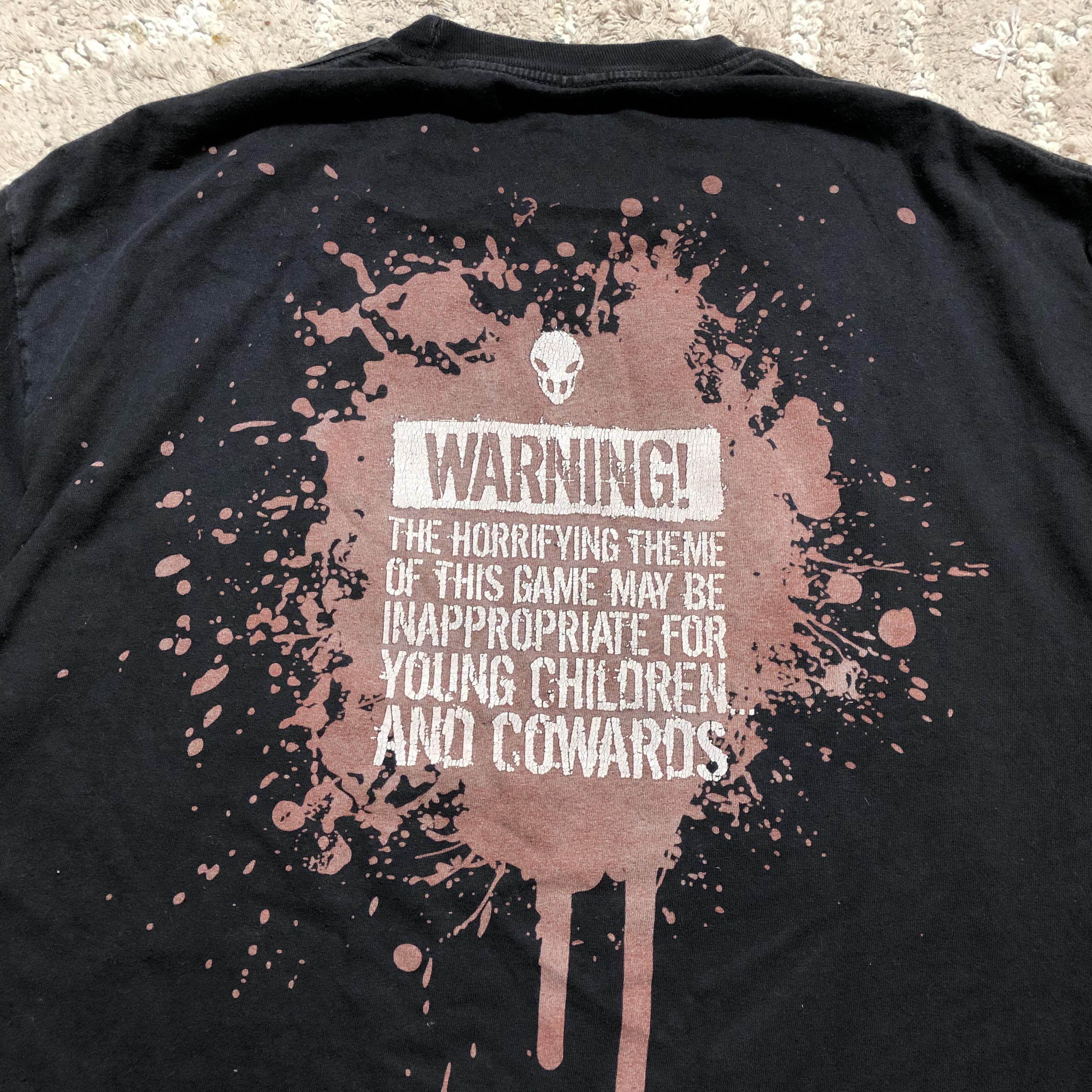 Vintage SplatterHouse vintage horror video game gamer tee shirt | Grailed