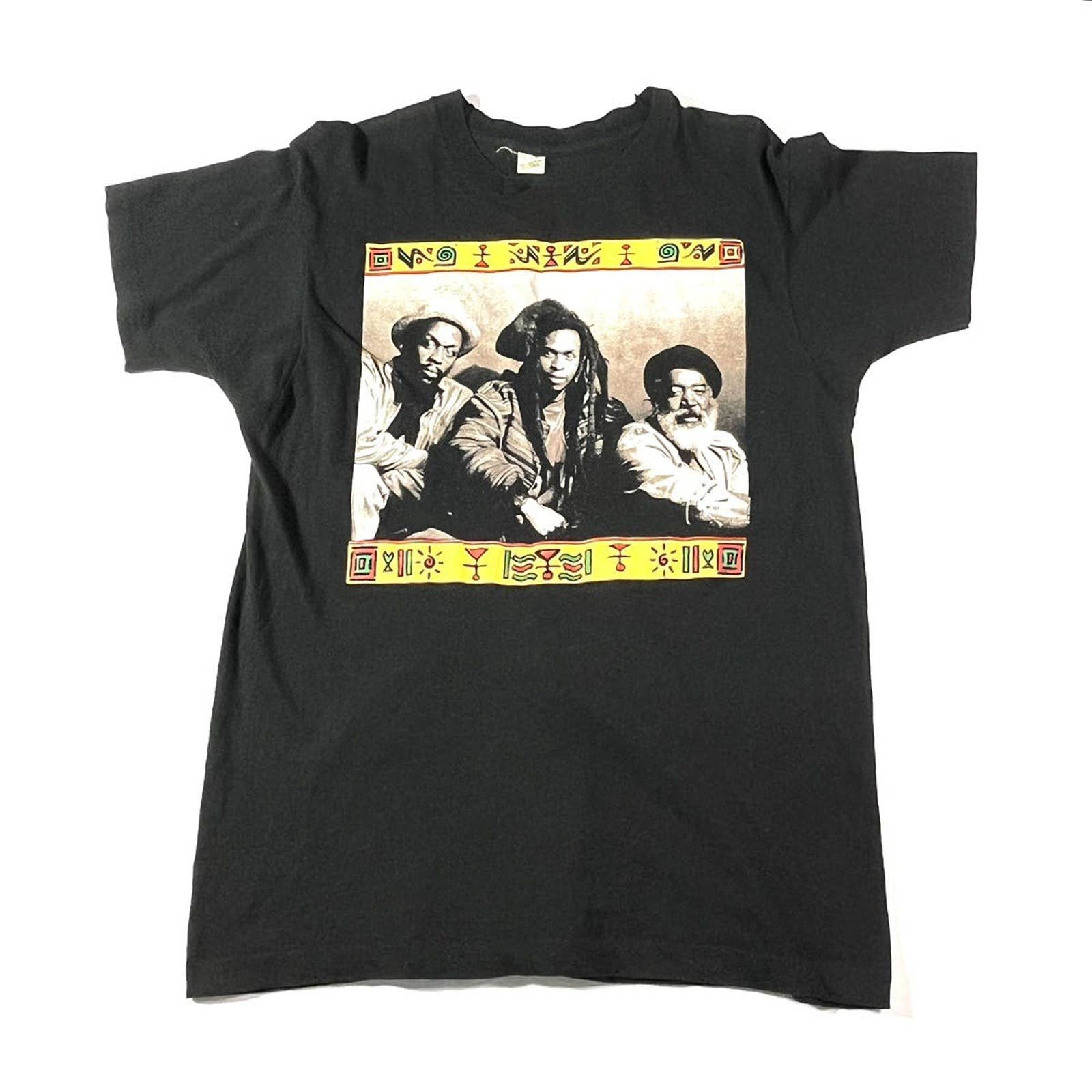 Vintage Vintage 1991 Screen Stars Steel Pulse Tour Band T-shirt Med ...