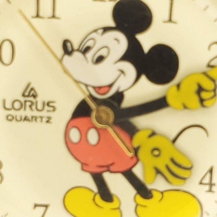 Disney Disney X Lorus Mickey Gold Watch -Rare Left-Facing Mickey | Grailed