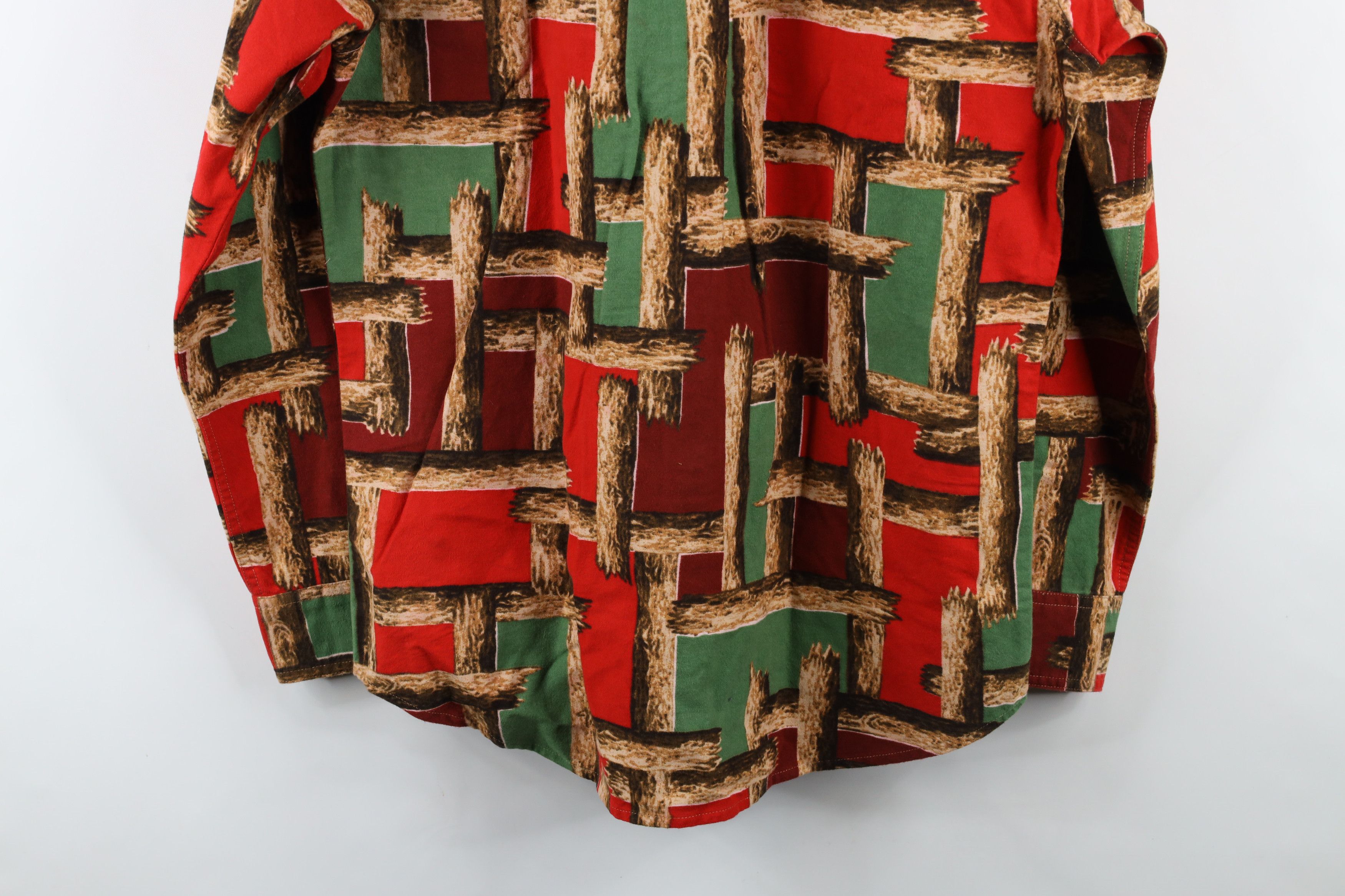 Filson × Vintage New CC Filson Wood Log Field Flannel Button Shirt ...