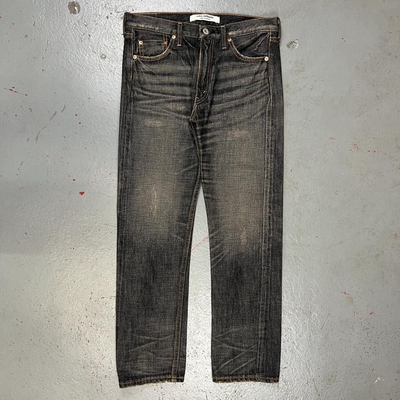 Junya Watanabe Junya Watanabe Grey Washed Jeans | Grailed