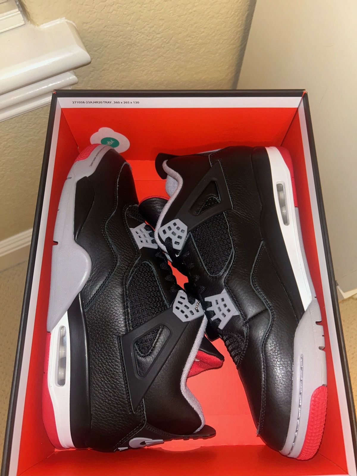 Jordan Brand × Nike DS Jordan 4 “Bred Reimagined” | Grailed