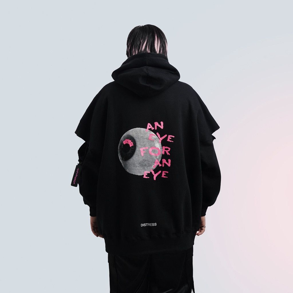 Art Distress Oversized Vengeance Hoodie | Grailed