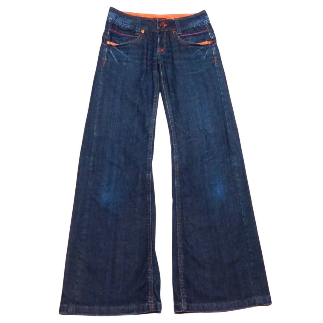 Tornado Mart 💥BAGGY FLARE INSANE💥90's JAPANESE WHISKER BELL BOTTOM ...