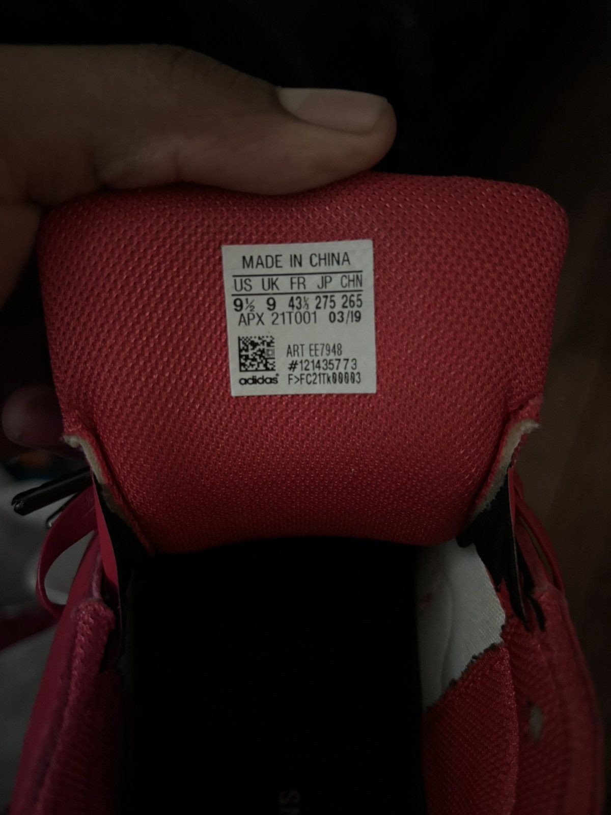 Adidas × Raf Simons Raf Simons x Ozweego ‘Mirrored - Red’ | Grailed