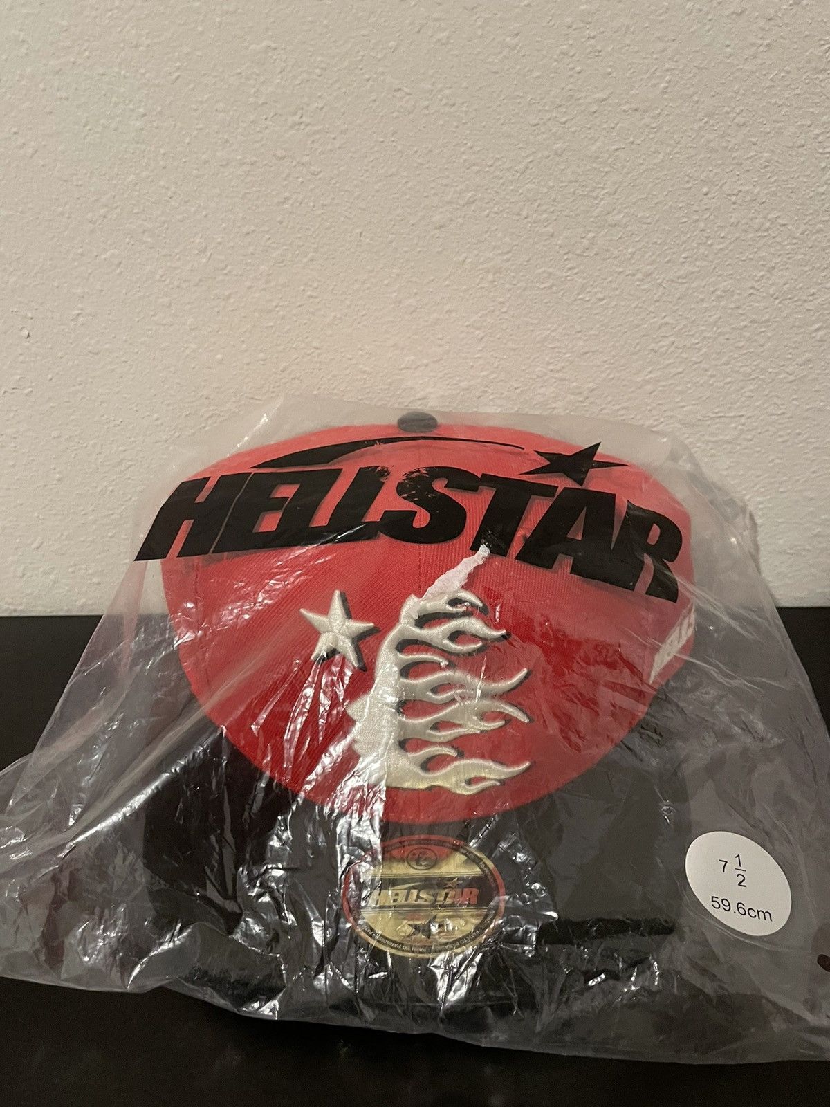 HELLSTAR Red Hellstar Fitted 7 & 1/2 | Grailed