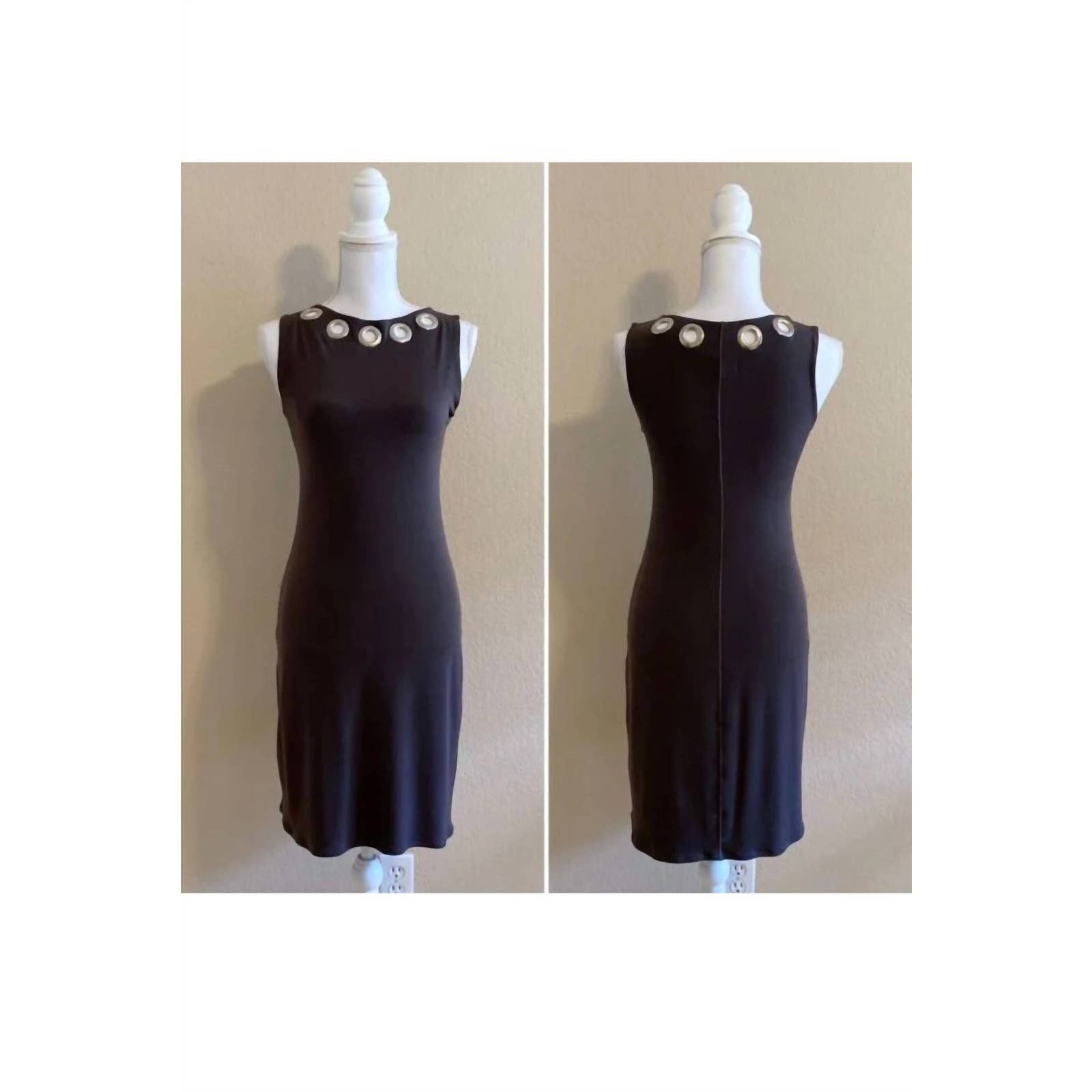 Eva Franco EVA VARRO Bateau Grommet Dress In Black | Grailed