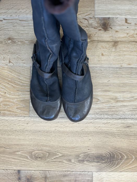 14th Addiction Shearling Foldover Boots | Grailed